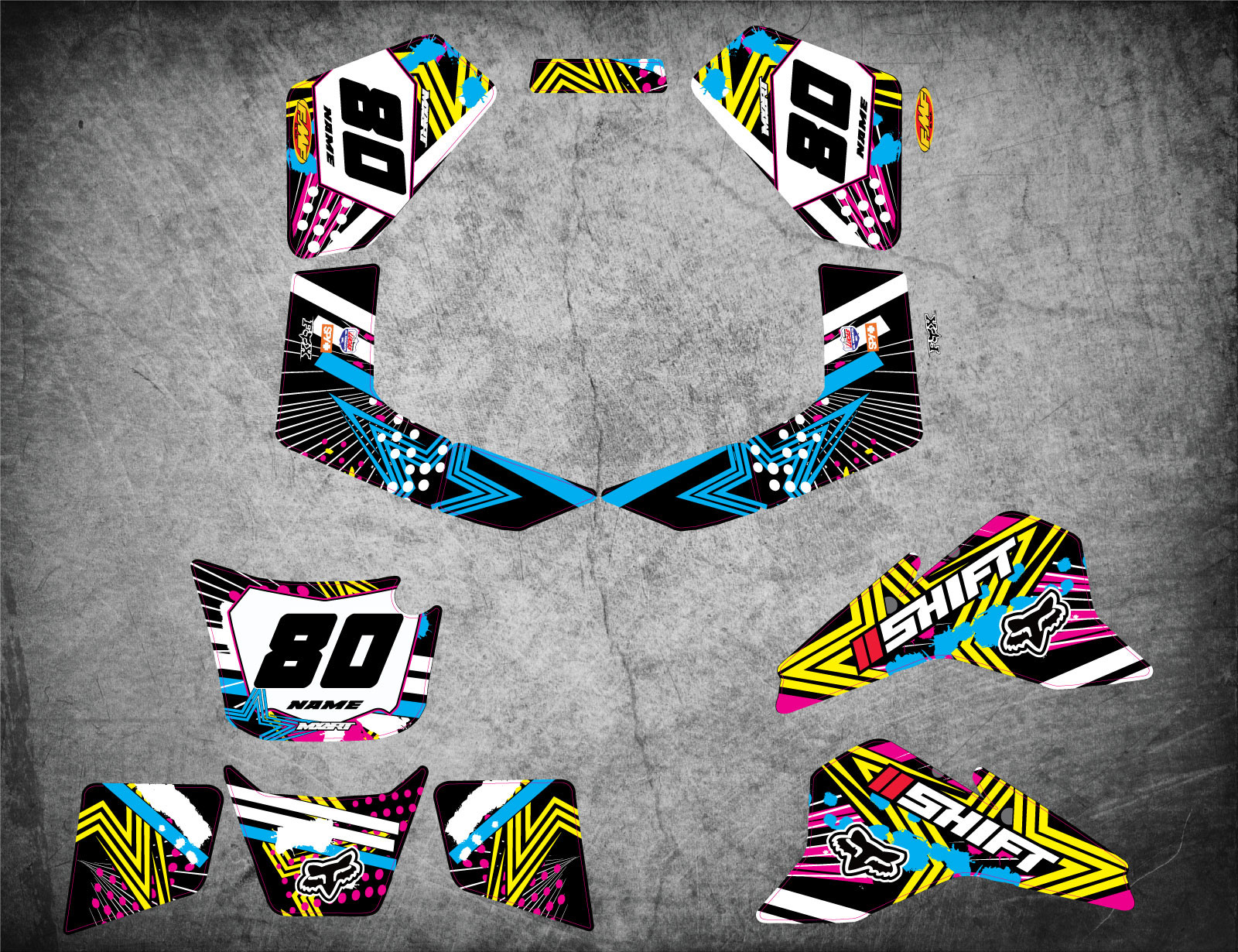 Premium quality Suzuki ATV graphics kits Australia. Free shipping.