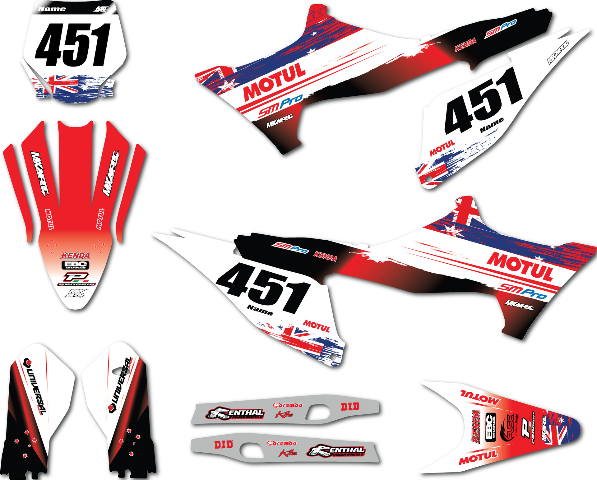 Stark Varg custom graphics