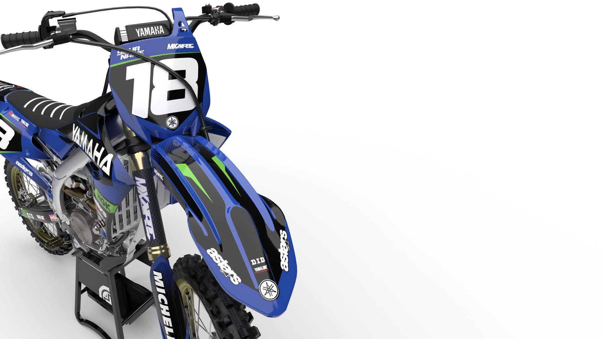 Yamaha YZ 250 two stroke sticker kits ::: MAXRT ::: Premium Decals