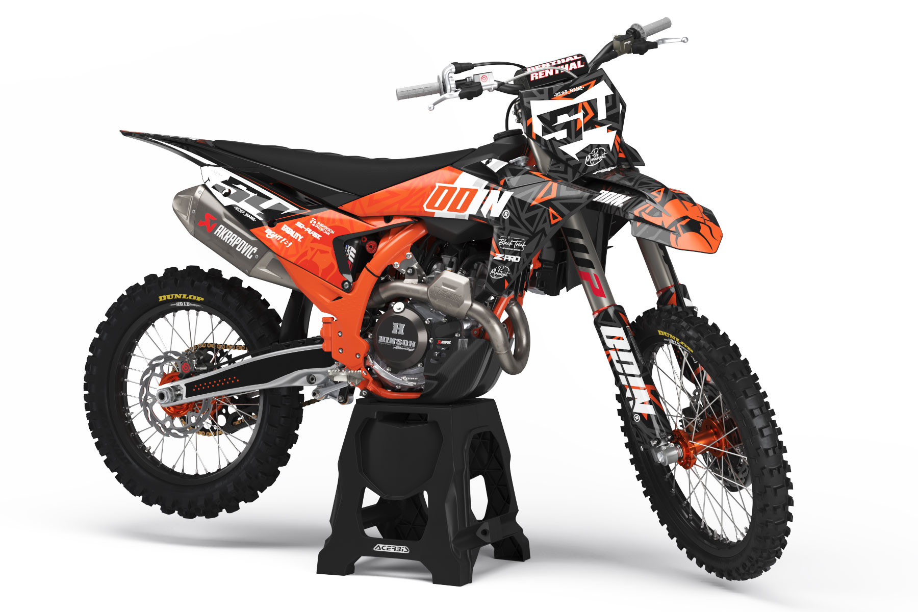 Motoxart Premium KTM MX Sticker kits :: Free Shipping