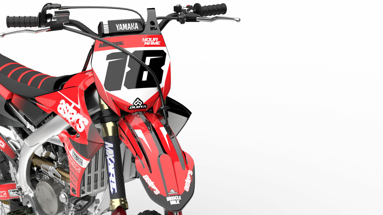 Yamaha TTR 230 MX decal kits Aqua Style :: Motoxart :: Premium Graphics