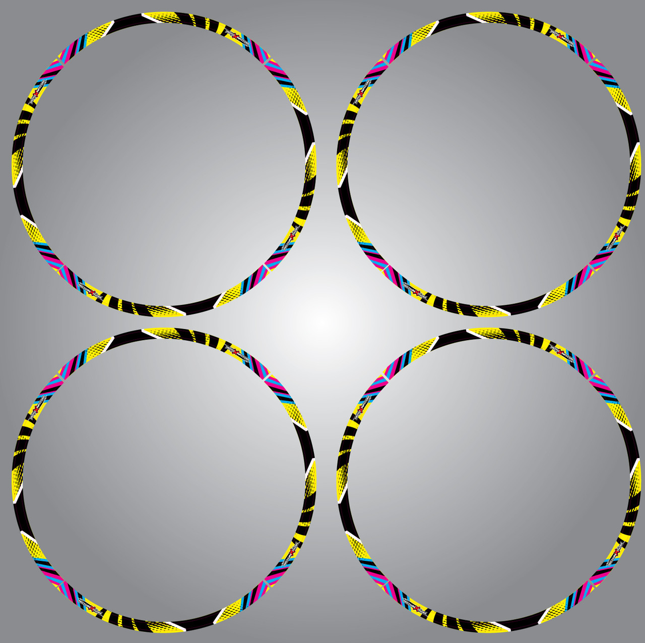 Rims Sticker Kits For MX Bikes