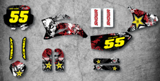 Pitster Pro LXR 09 Graffiti Style kit - MotoXart