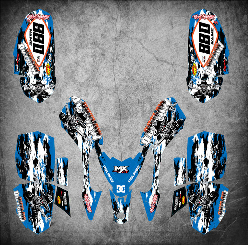 Polaris ATV stickers premium quality FREE SHIPPING in Australia