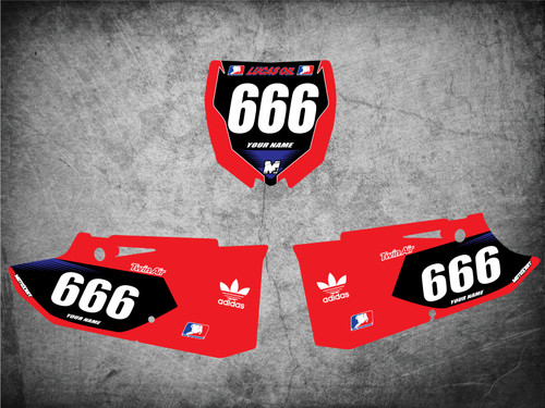 yamaha number plates Products - MotoXart