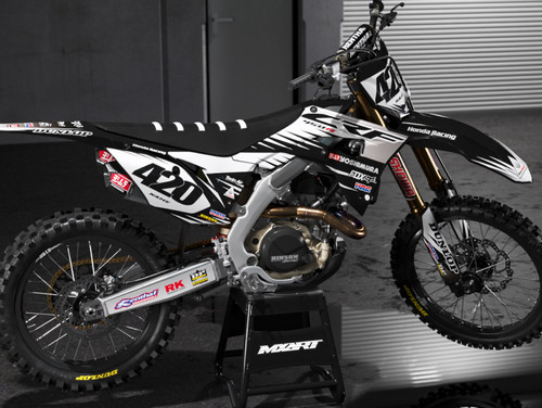 Honda CRF 70/80/100 Full Graphics Kit SHARP Style - MotoXart