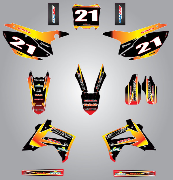 STICKER KITS - HONDA - 125 CC and above - Page 3 - MotoXart