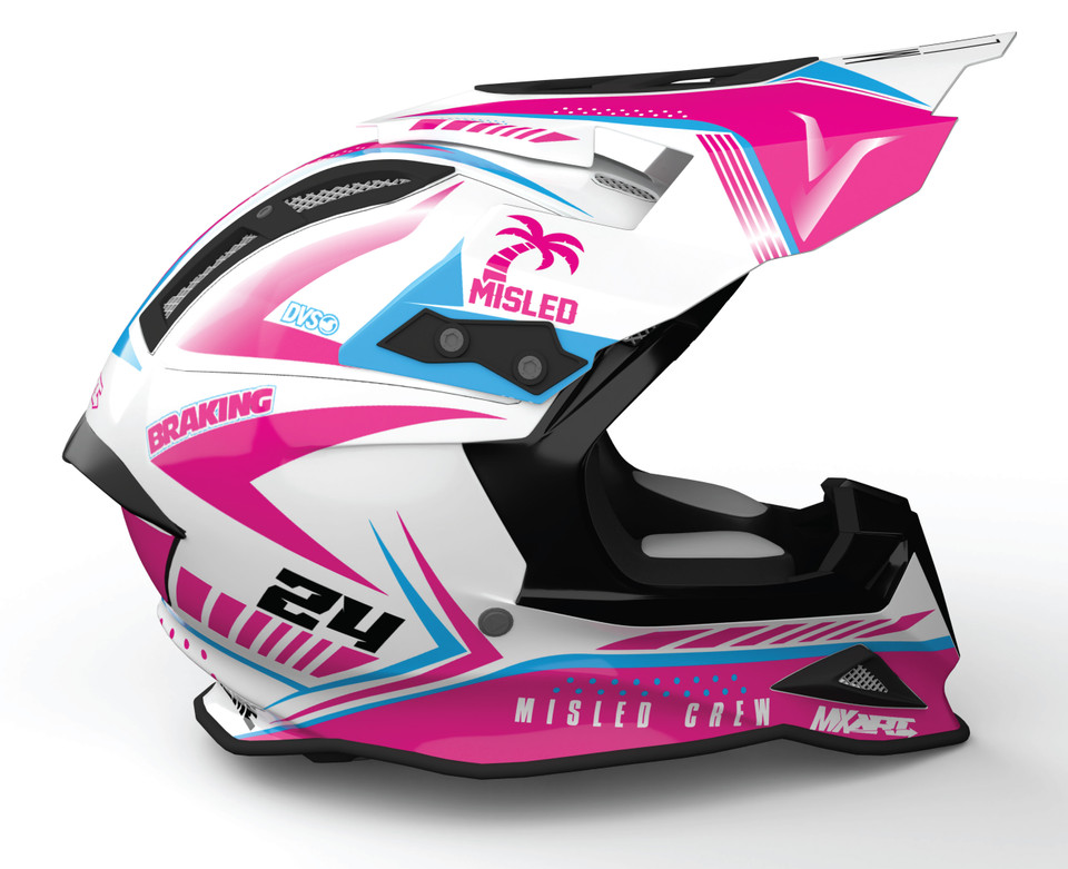 Premium MX helmet wraps Australia Aussie style :: Motoxart