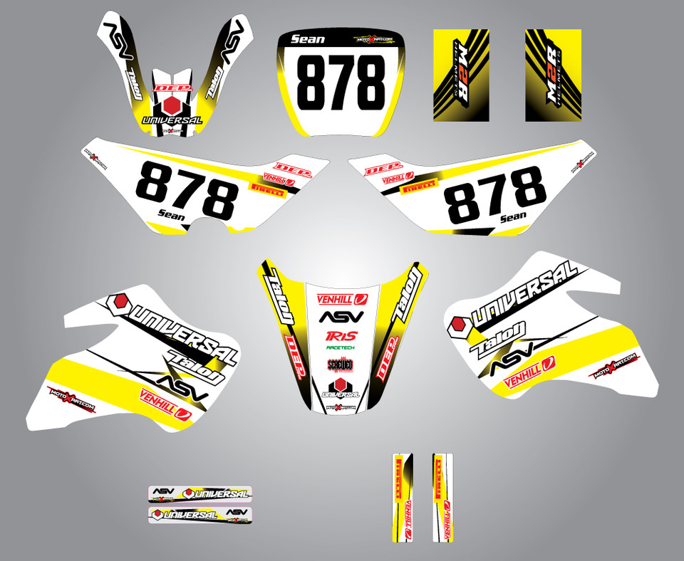 Suzuki 50cc Storm style full Sticker Kit - MotoXart