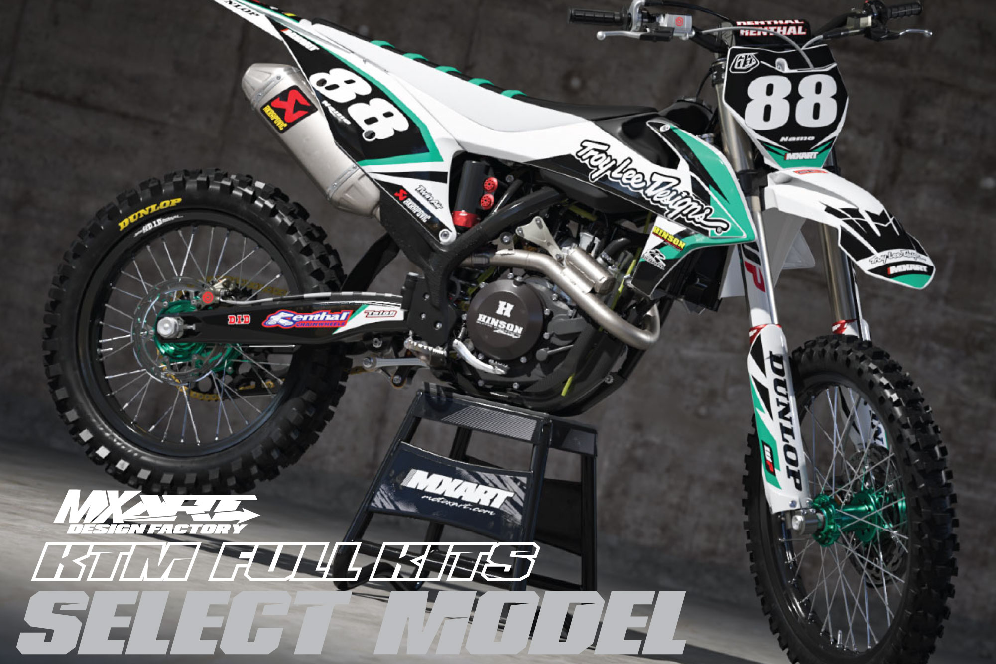 Full Sticker Kits For KTM MX Bikes