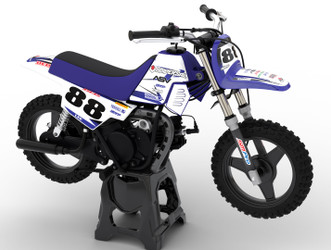 Premium quality YAMAHA PW 50 Custom Graphic Kits :: Motoxart