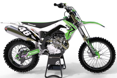 Kawasaki KLX 140 sticker kits : Motoxart Premium mx decals