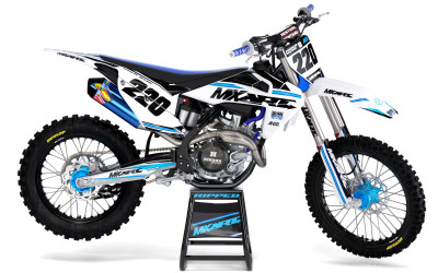 Pro quality Husqvarna TC 85 decals Australia "Ripped" style MXart
