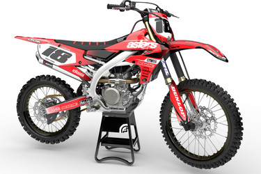 Yamaha YZF 250 sticker kit Aqua style :: Motoxart :: Free Shipping