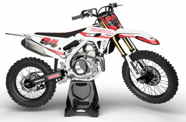 Premium Honda CRF 110 sticker kits Australia, United Red Style : MXart