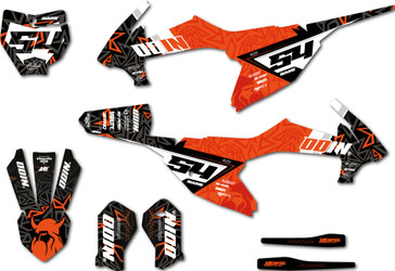 Premium Quality Crossfire Dirt Bike Graphics :: MXart :: Groove Master ...