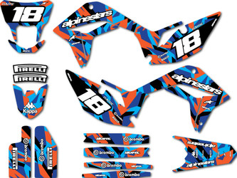Premium Quality Crossfire Dirt Bike Graphics :: MXart :: Miami Style