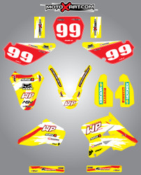 RM 85 Safari style full Sticker Kit - MotoXart