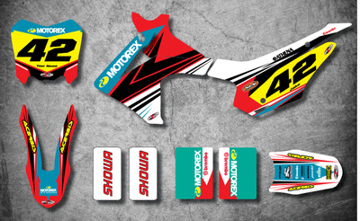 Honda CRF 110 Strike style full Sticker Kit - MotoXart