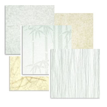 Surface Washable Laminated Paper Samples