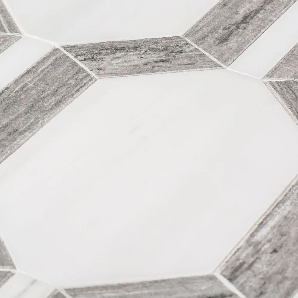 Florida Tile Chapter 18 - Rotunda Montgomery Mosaic On 10" X 13" | Tile