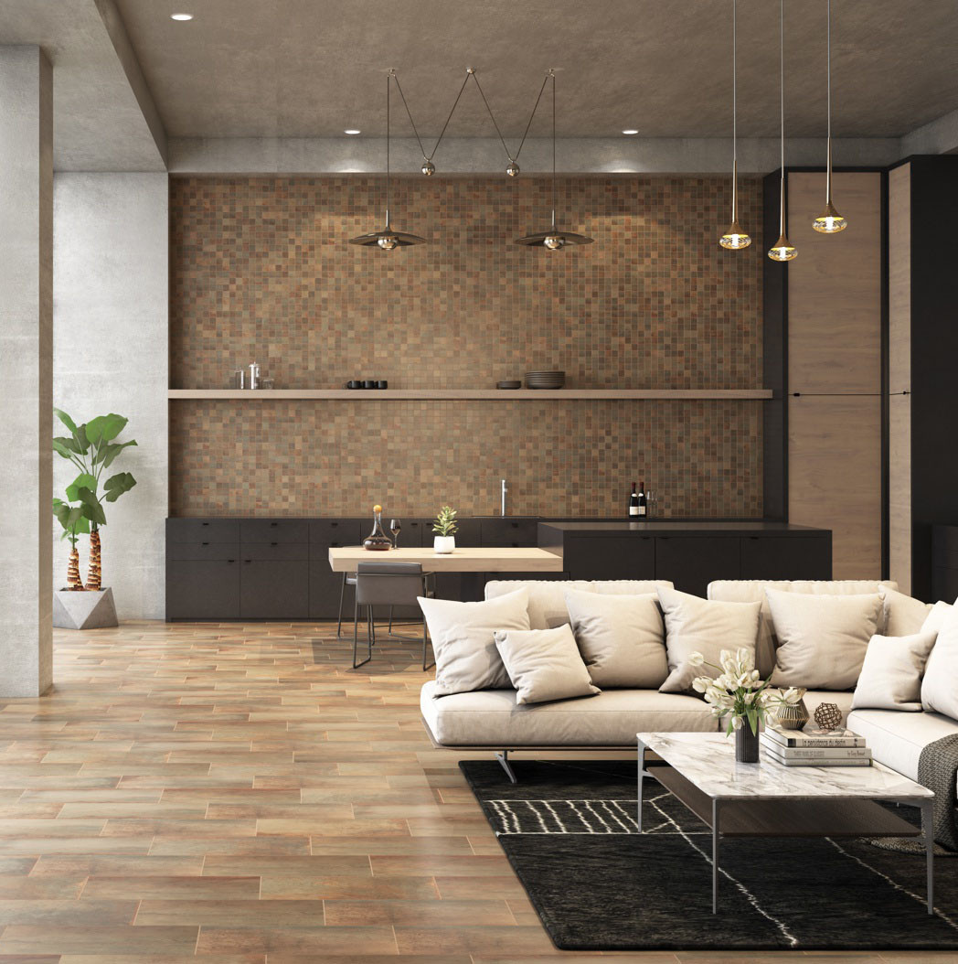 Florida Tile Urban Foundry Mosaic 25-piece | Tile