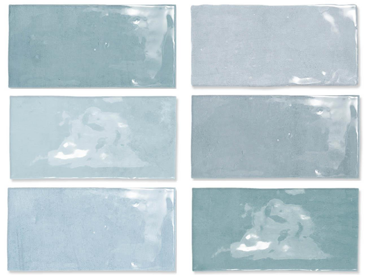 United Tile Company Wow Fez Aqua 2-1/2x5 Field Gloss | Tile