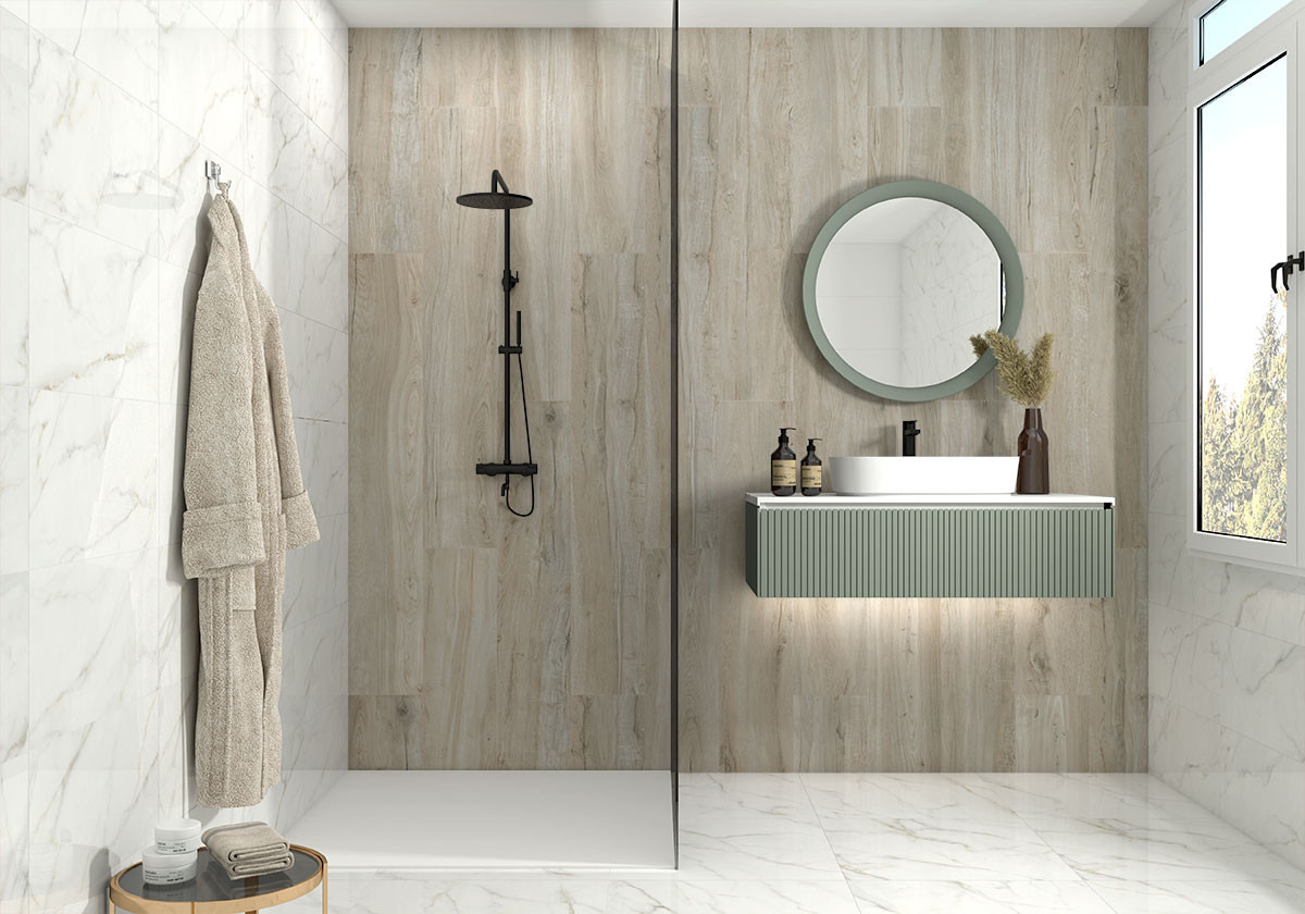 Ms International Inc Kaya Calacatta Lucca 24x48 Polished | Tile