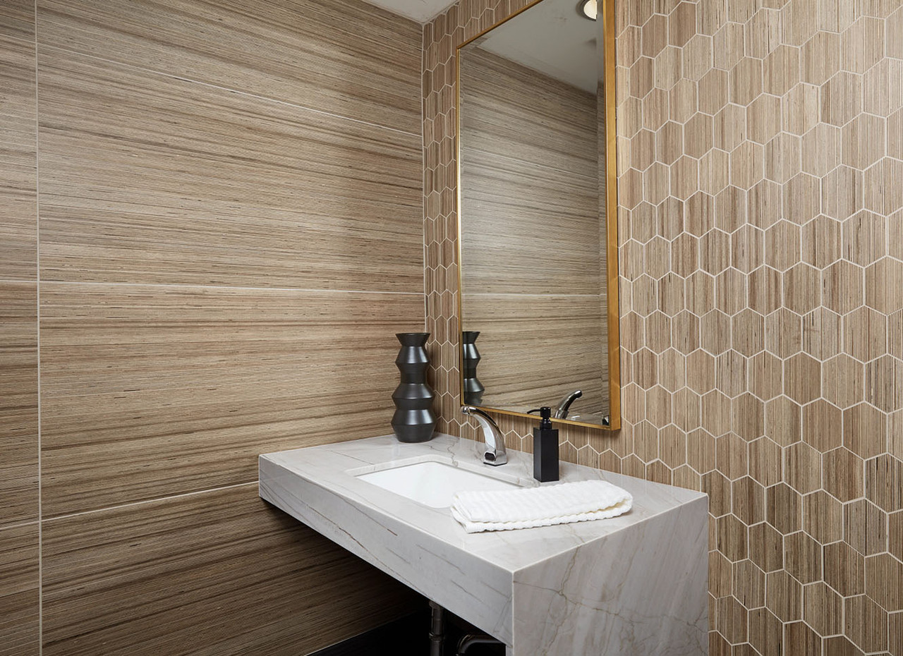 Arizona Tile Shibusa Long Rhomboid Mosaic 3" X 4" | Tile