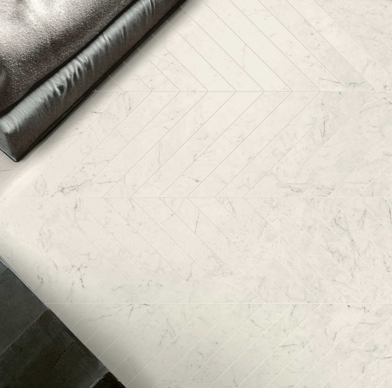 United Tile Company Vallelunga Carrara 2x2 Mosaic Lappato.9688 Sf/sht ...