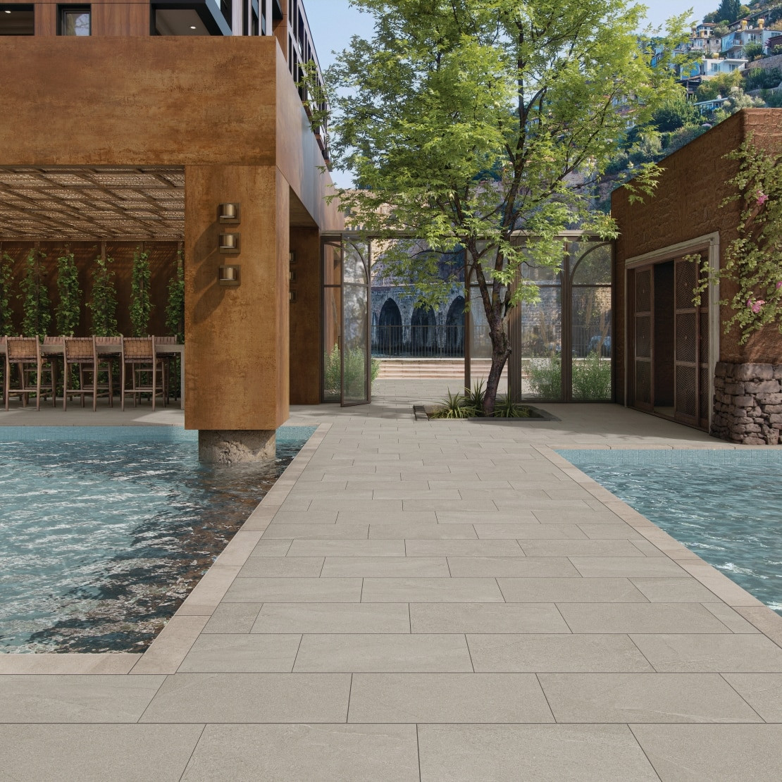 Daltile Calgary Matte Stepwise 24x24 | Tile