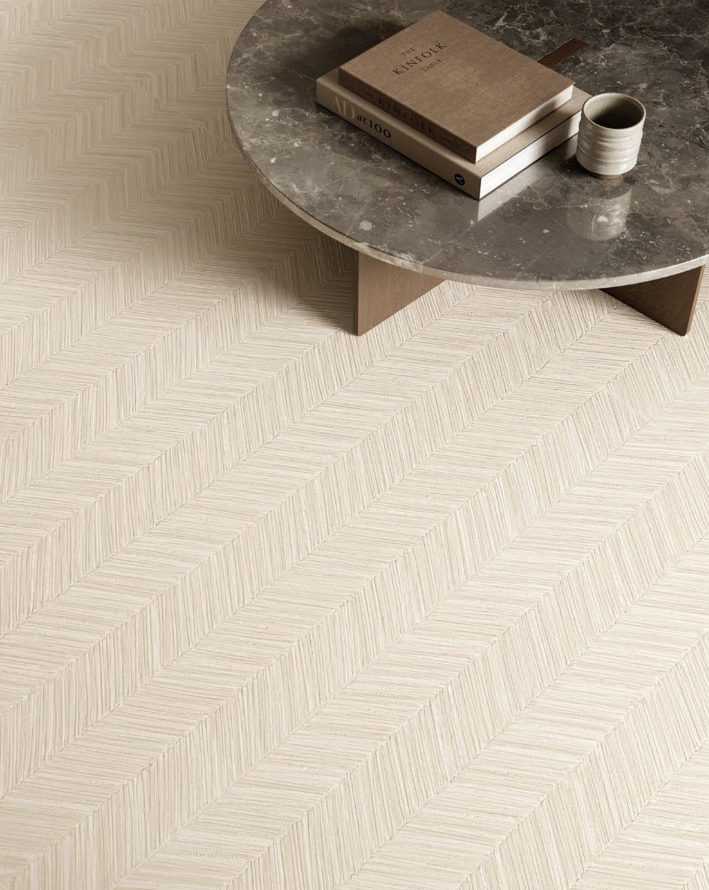 UNITED TILE COMPANY PROVENZA VARANA STONE BEIGE 24X48 TWEED 3D DECO ...