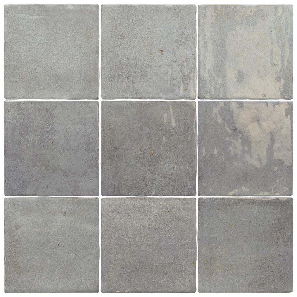 United Tile Company Equipe Verticale Moody Blue 4x4 Field Gloss | Tile