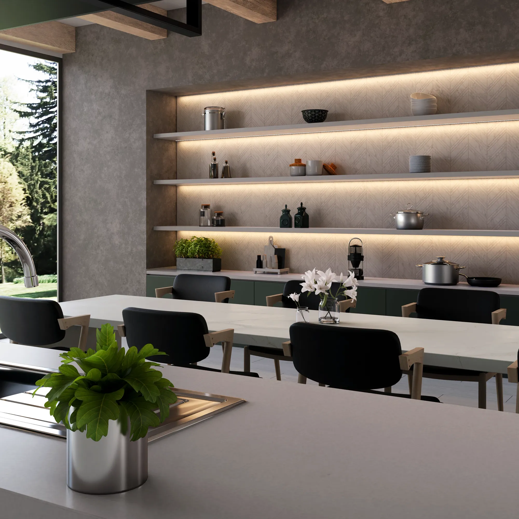Della Terra Della Terra Quartz Slab | Countertops