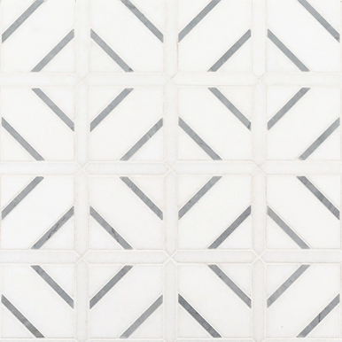 Florida Tile Chapter 7 - Cubist Avant Mosaic Natural 12-7/8" X 12-7/8 ...
