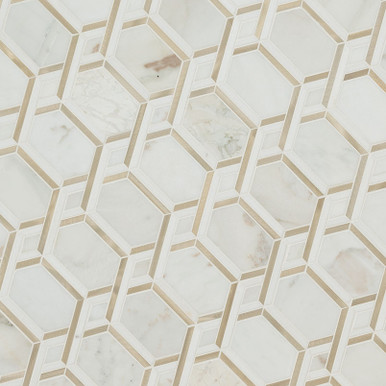 Ms International Inc Luxor Royal Link Gold Pattern | Tile