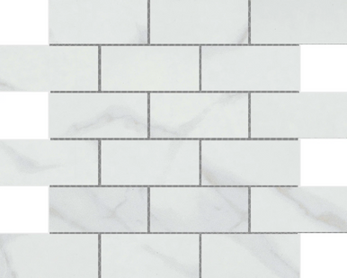 Emser Tile Llc Serendra Polished 2x4 Offset Mosaic | Tile