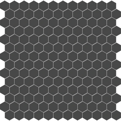 Arizona Tile S-series Matte Mesh Hexagon Mosaic Group 1 1" X 1" | Tile