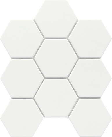Emser Tile Llc Source Matte 3 Hexagon Mosaic 10x12 | Tile