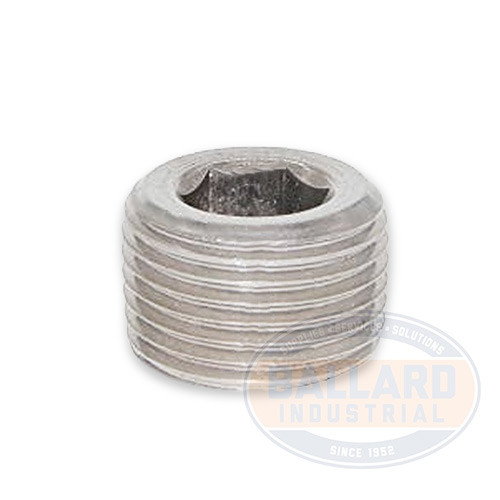 PLUG COUNTERSUNK SS 316 150 LB 2" NPT (PS15-PG6CS-020-I) - Ballard ...