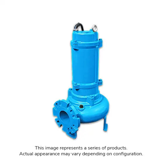 SUBMERSIBLE CUTTER PUMP 4" DISCHARGE 5 HP, 3 PHASE, 230 VOLTS, 60 HZ ...