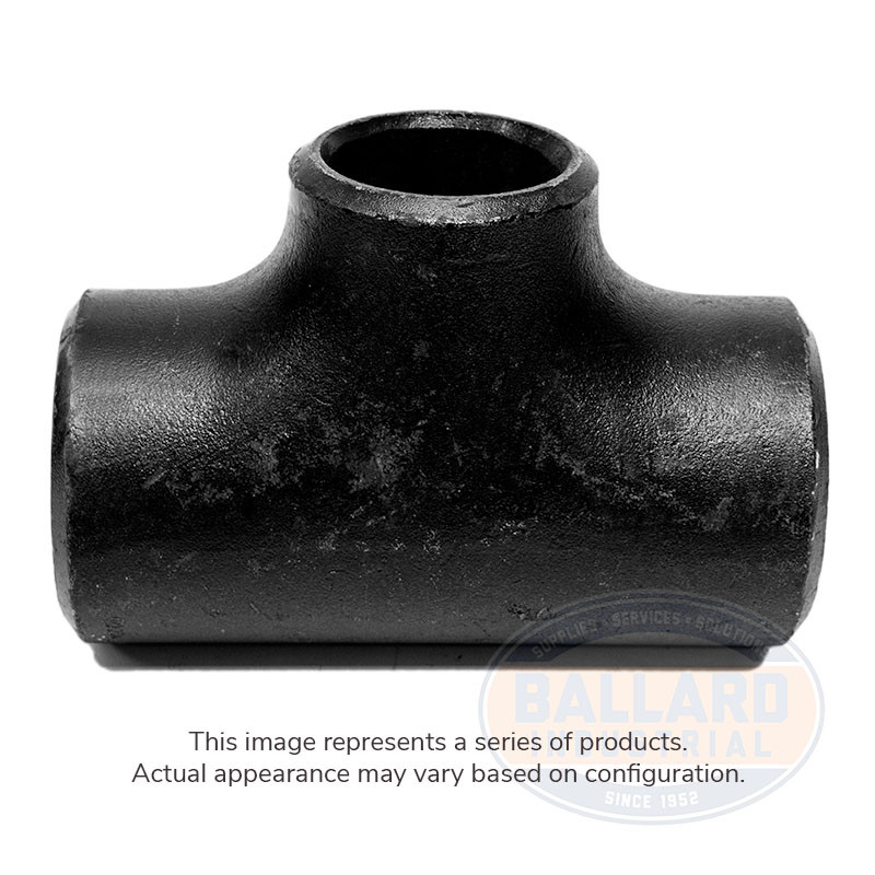 TEE REDUCER BW CS SCH80 6" X 3" (PCS8-TERB-060-030-I) - Ballard Industrial