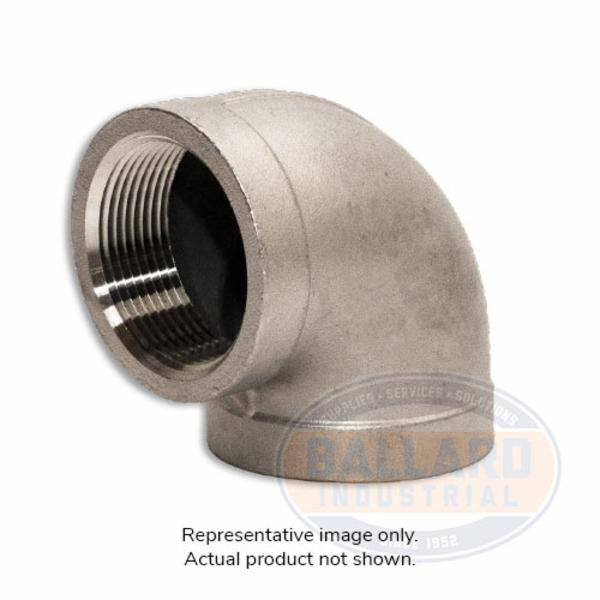 ELBOW 90D THR SS 316 150 LB 1-1/4" (PS15-E96T-018-I) - Ballard Industrial