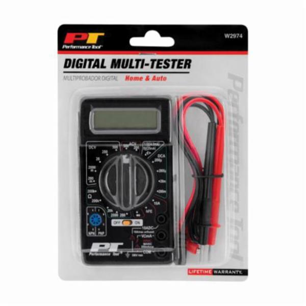 MULTIMETER DIGITAL AC/DC VOLT CURRENT OHM (PTO-W2974) - Ballard Industrial