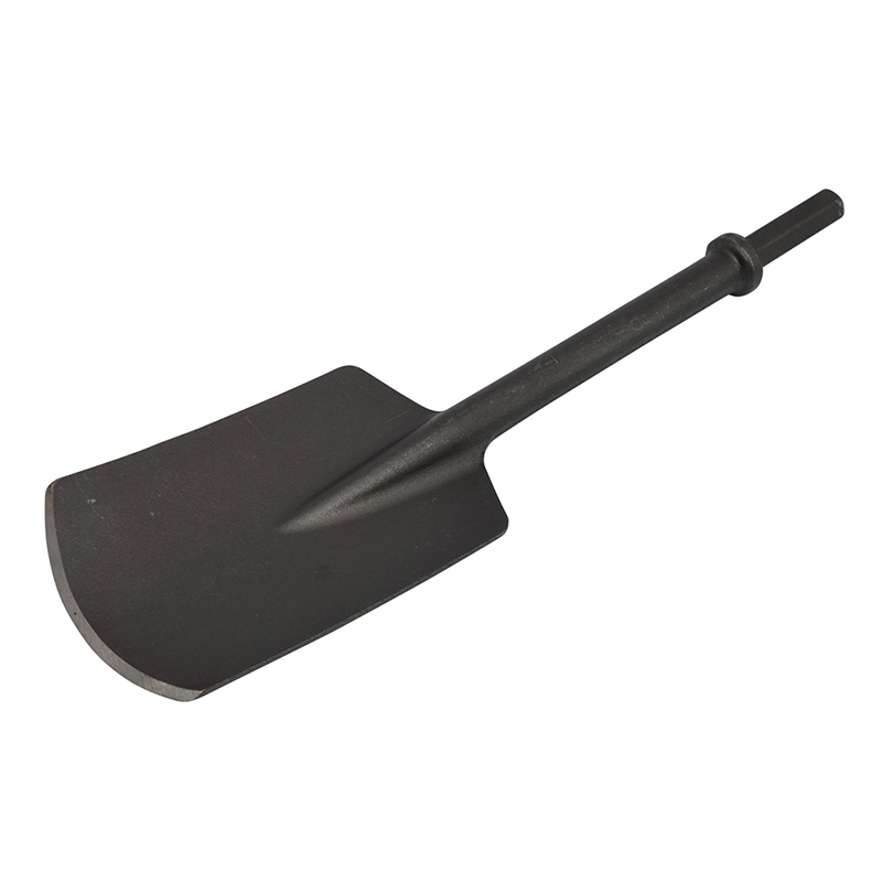 5-1/2" CLAY SPADE, 16" UNDER COLLAR, 7/8 X 3-1/4" HEX SHANK, ROUND ...