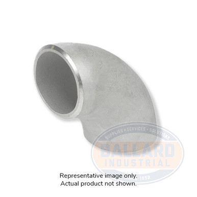 ELBOW 90D BW LR ALUM 6061-T6 SCH40 1-1/4" (PAS4-E9B-018-T6) - Ballard ...