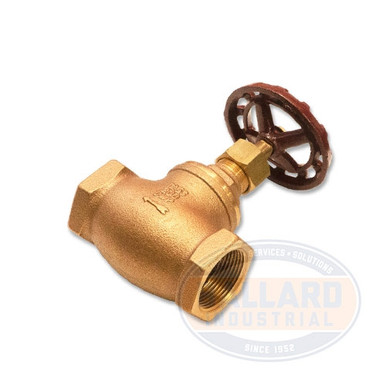 VALVE GLOBE BRONZE THREADED CL 125 BRONZE DISK 1-1/4" (CRA-1702-012 ...