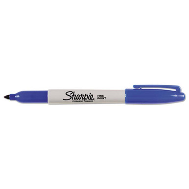 SHARPIE MARKER FINE POINT BLUE (SHA-30003) - Ballard Industrial