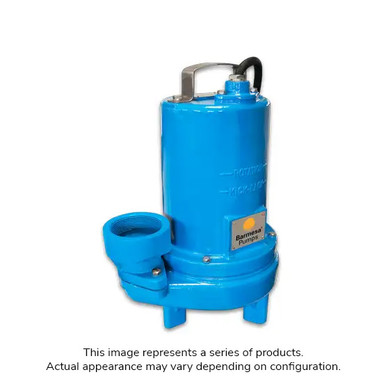 SUBMERSIBLE SOLIDS HANDLING PUMP 3" SINGLE SEAL 1 HP, 1 PHASE, 230 ...