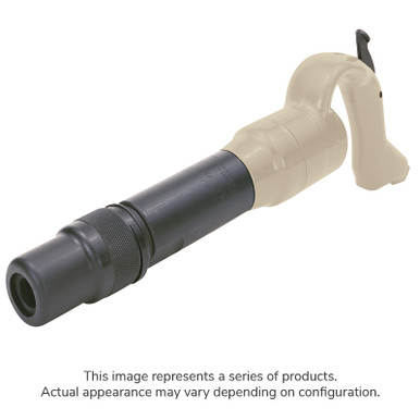 W SERIES CHIPPING HAMMER, 1" STROKE, 1.13" BORE, THREADED BARREL, ROUND ...